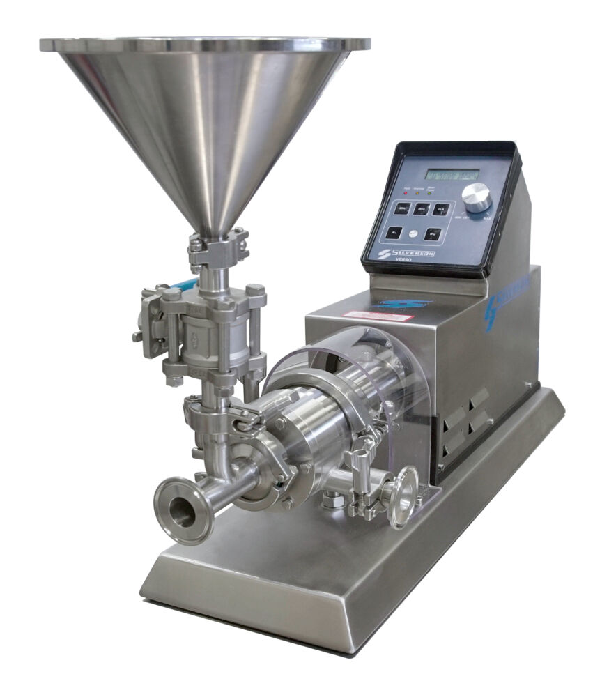 Powder/liquid mixing solutions from Silverson Machines - UK Manufacturing