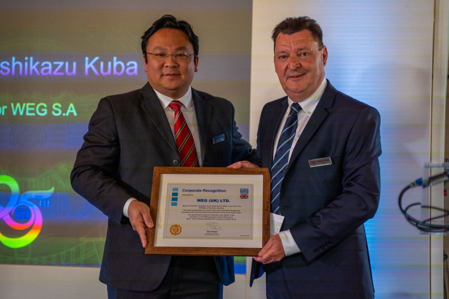 WEG UK celebrates record sales in 25th anniversary year - UK Manufacturing